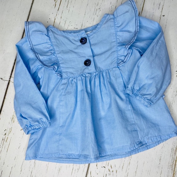 Zara | Shirts & Tops | Zara Ruffle Shirt | Poshmark